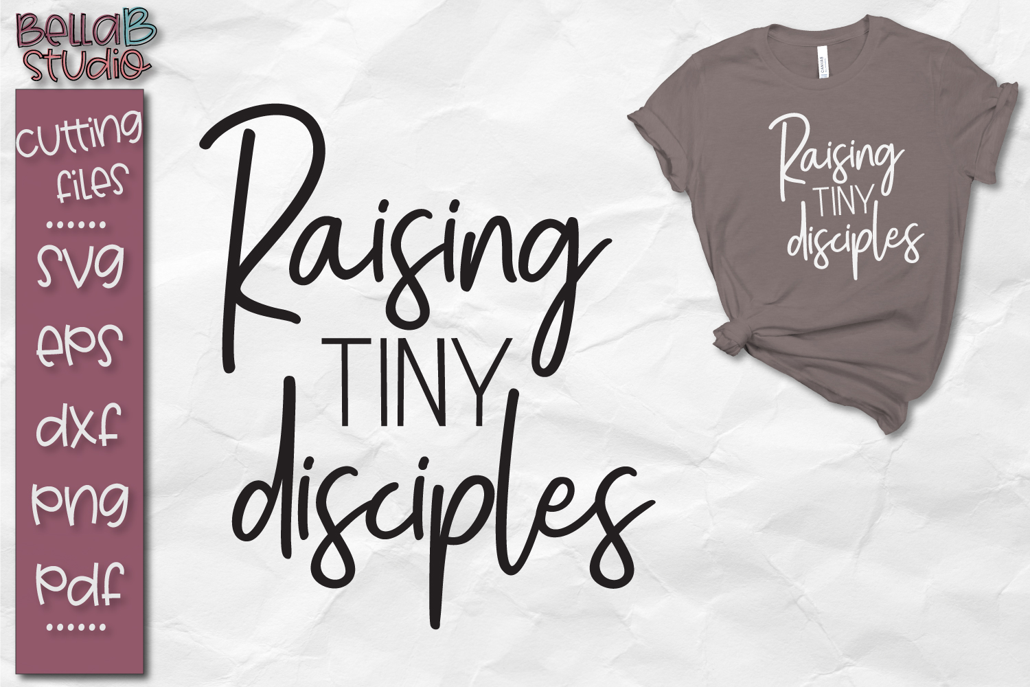 Raising Tiny Disciples SVG, Tiny Disciple SVG (253125) | SVGs | Design ...
