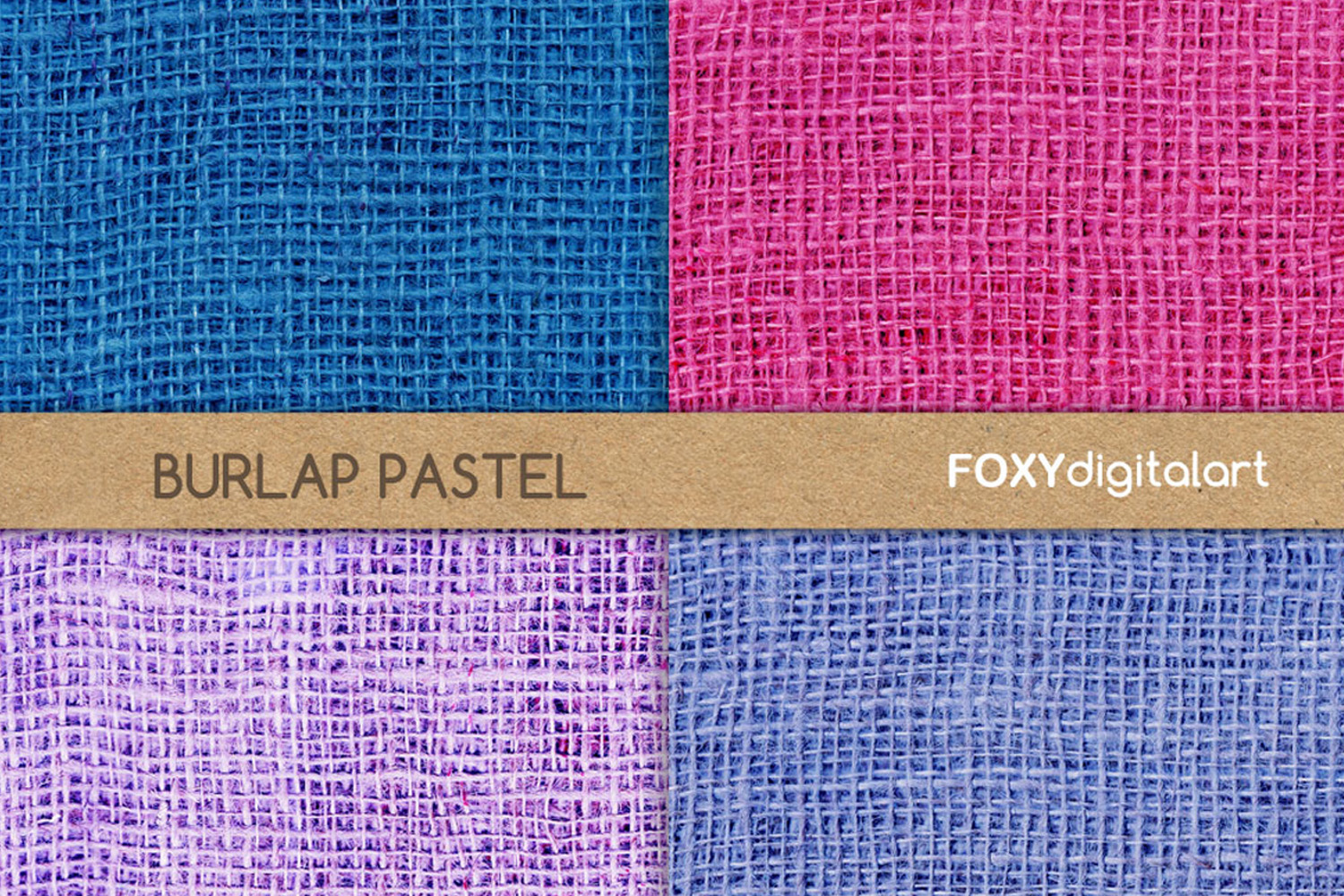 Digital paper burlap canvas jute linen rustic texture