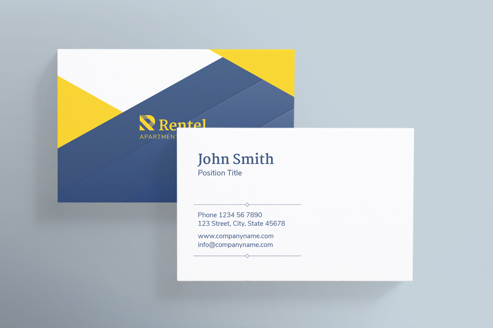 Apartment Rental Business Card