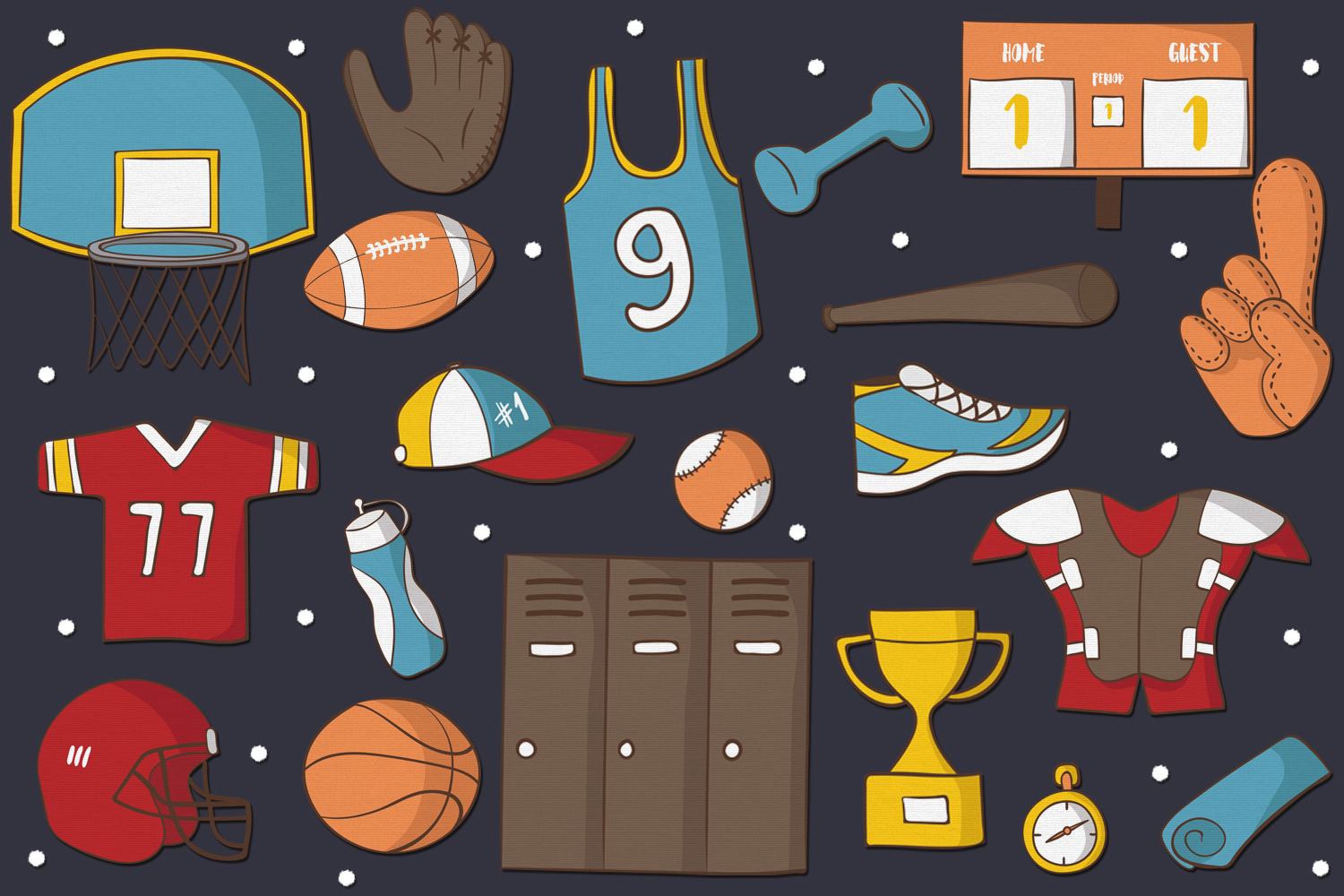 Sports Pack - Clipart