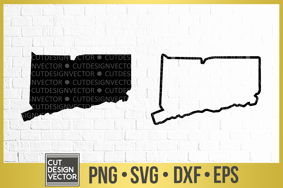 Connecticut SVG (303186) | SVGs | Design Bundles