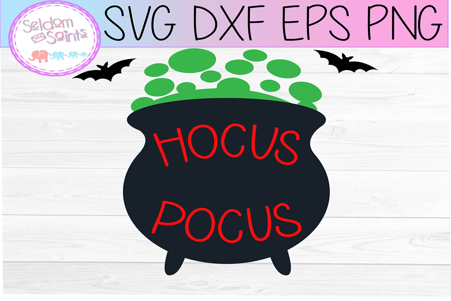 Hocus Pocus SVG PNG DXF EPS Cricut Cut File