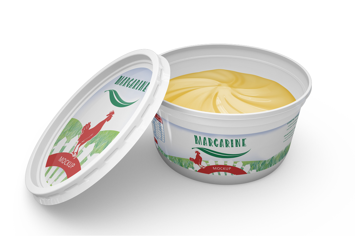 Margarine Box (48034) | Mock Ups | Design Bundles