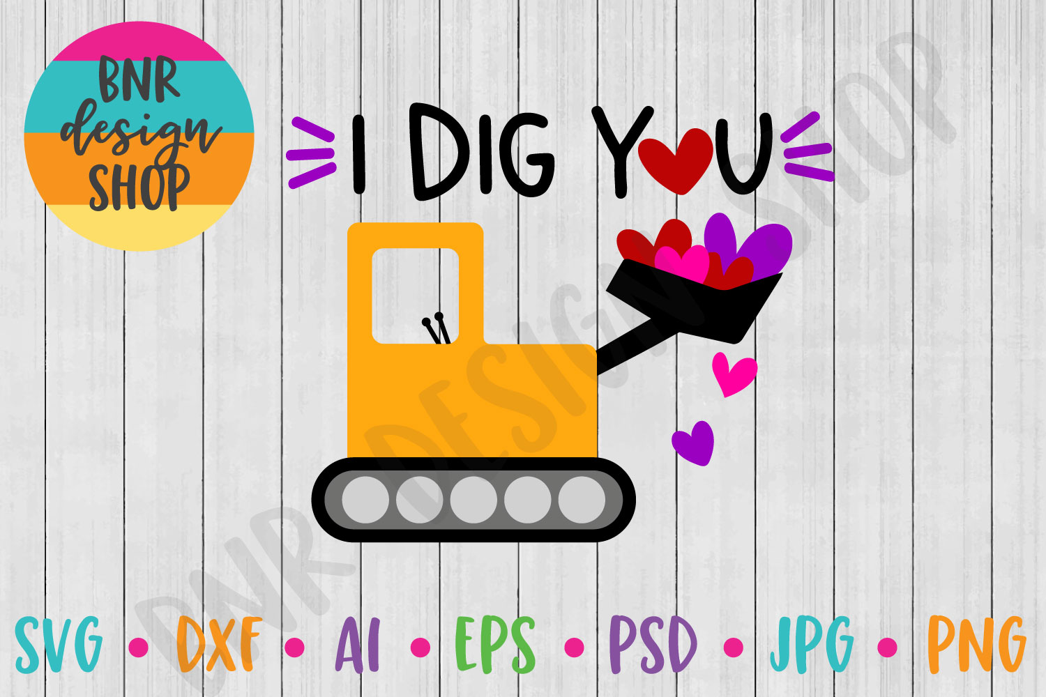 I Dig You SVG, Valentine SVG, SVG File, Cut File