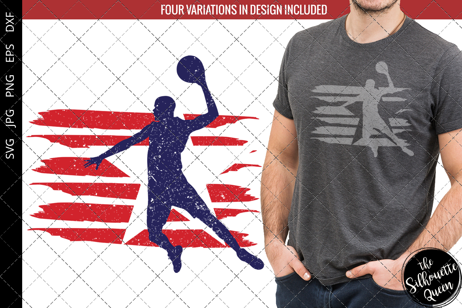 Basketball flag svg (384596) | SVGs | Design Bundles
