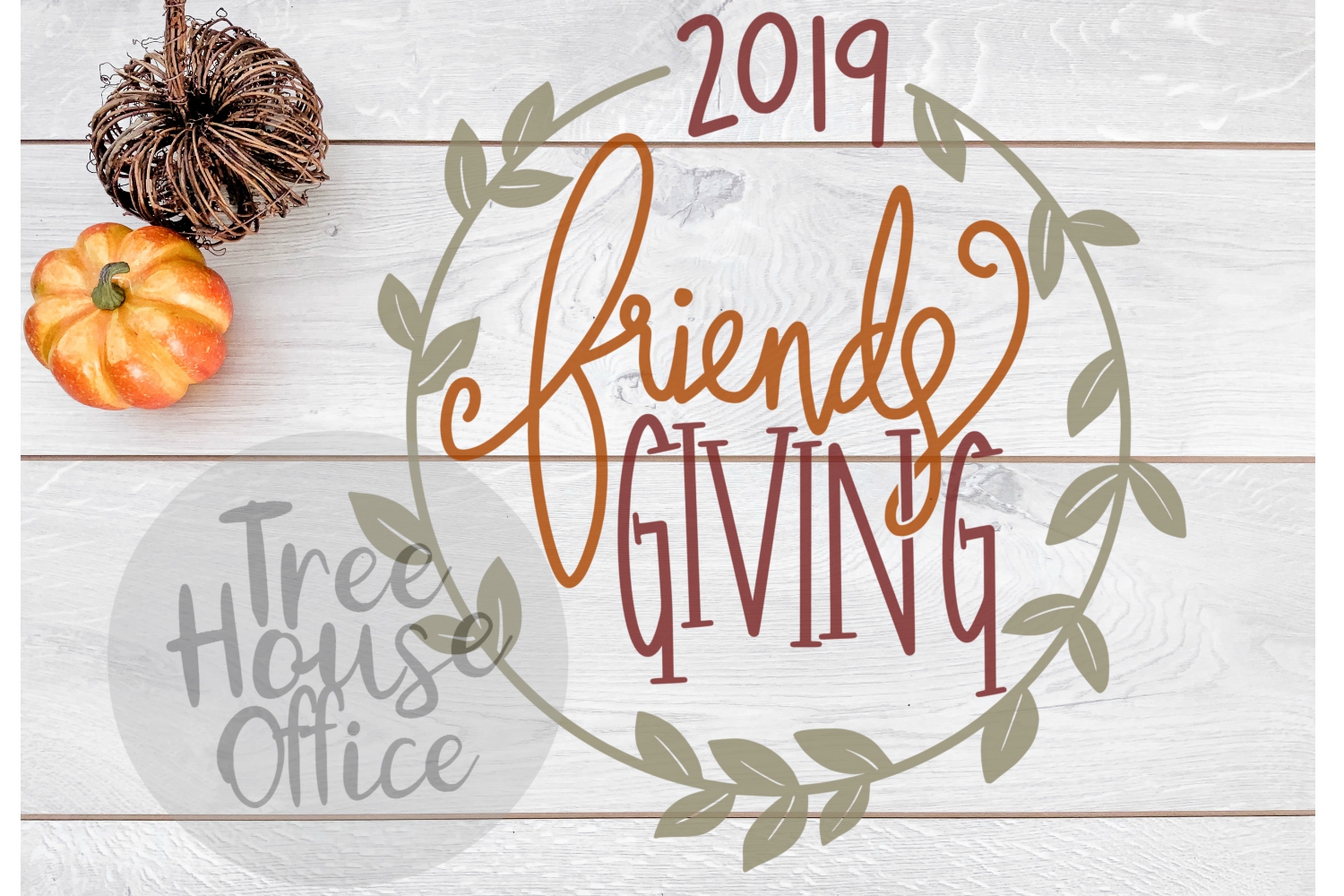 Friendsgiving Thanksgiving Fall Give Thanks SVG PNG DXF JPEG