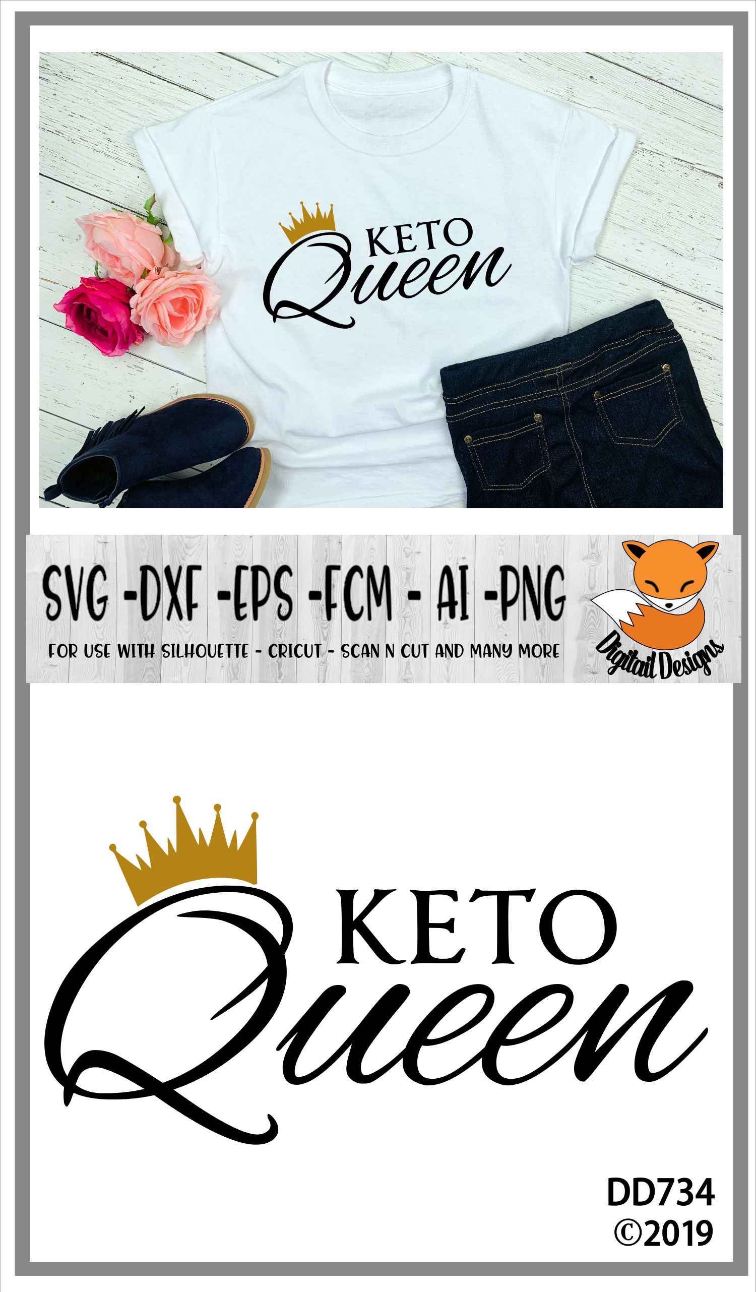 Keto Queen Keto Diet SVG
