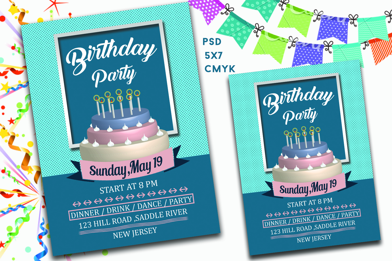 Birthday Invitation Card