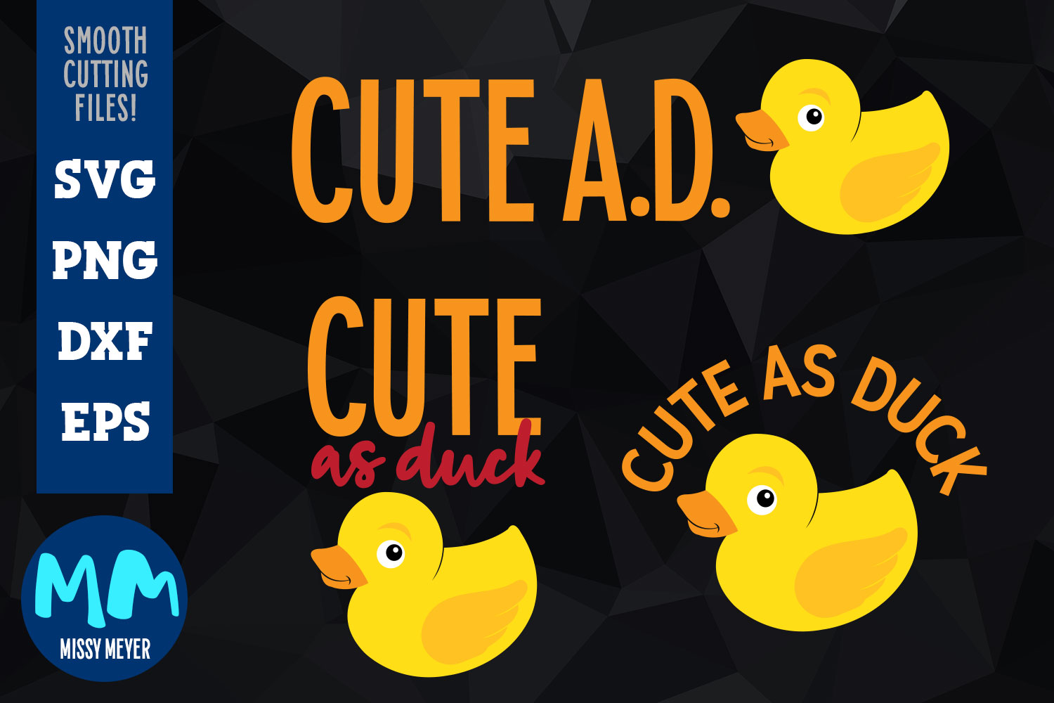 Cute as Duck - Cute AD - rubber ducky design