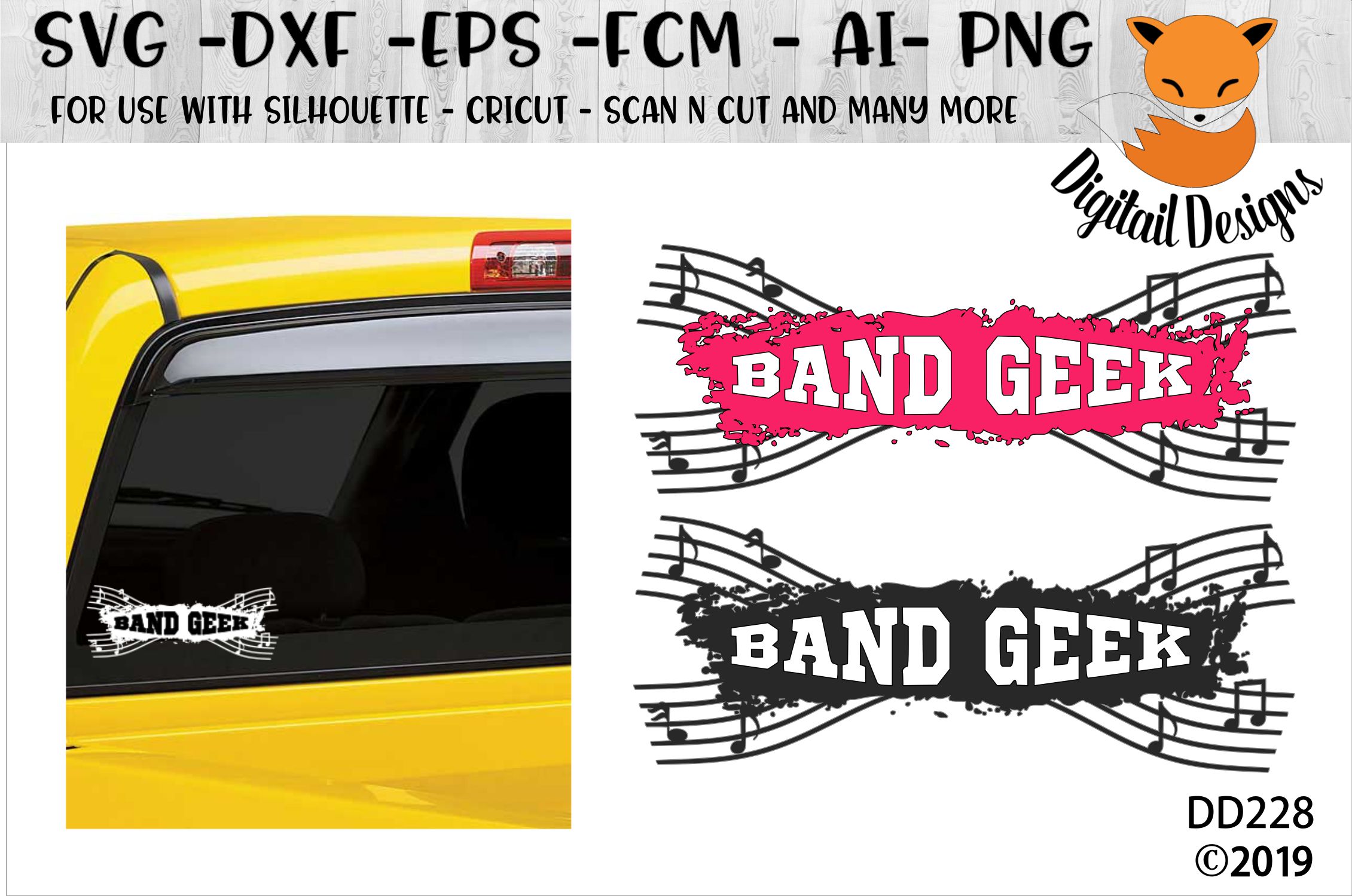 Band Geek SVG