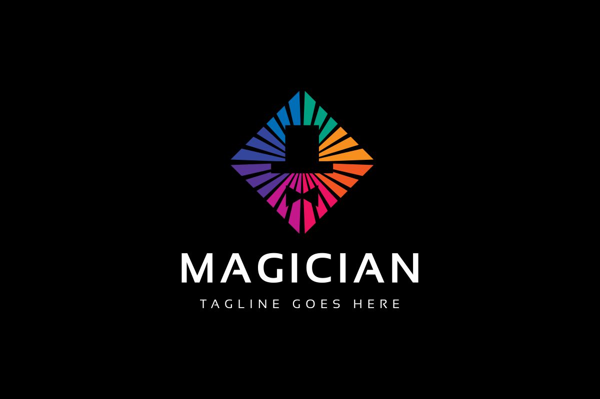 Magician Logo (210144) | Logos | Design Bundles