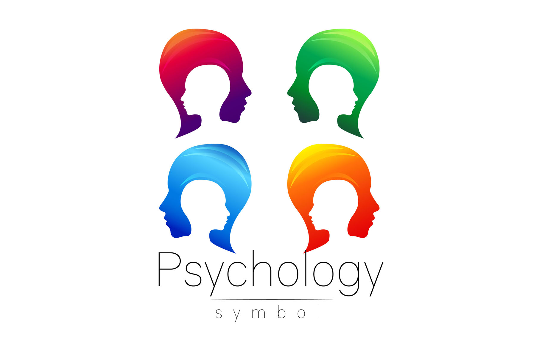 Modern logo of Psychology (47184) | Business Cards | Design Bundles