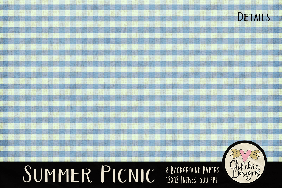 Summer Picnic Background Textures