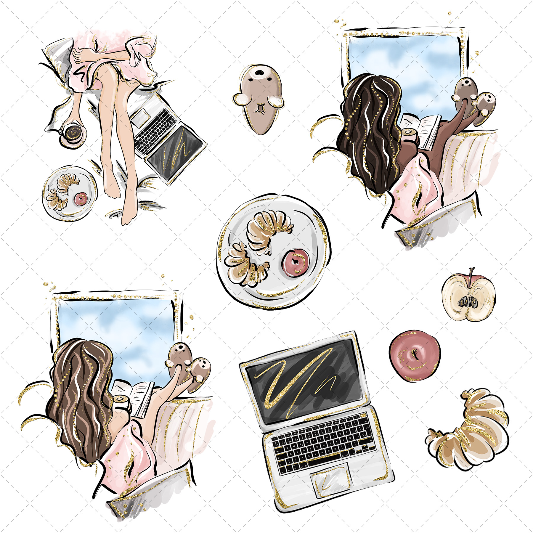 Stay At Home Clip Art