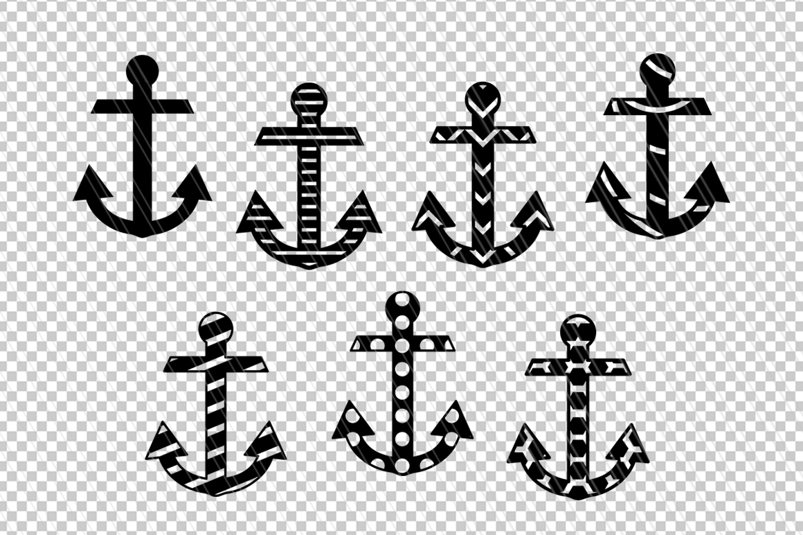 Anchor Nautical svg dxf files (82377) | SVGs | Design Bundles