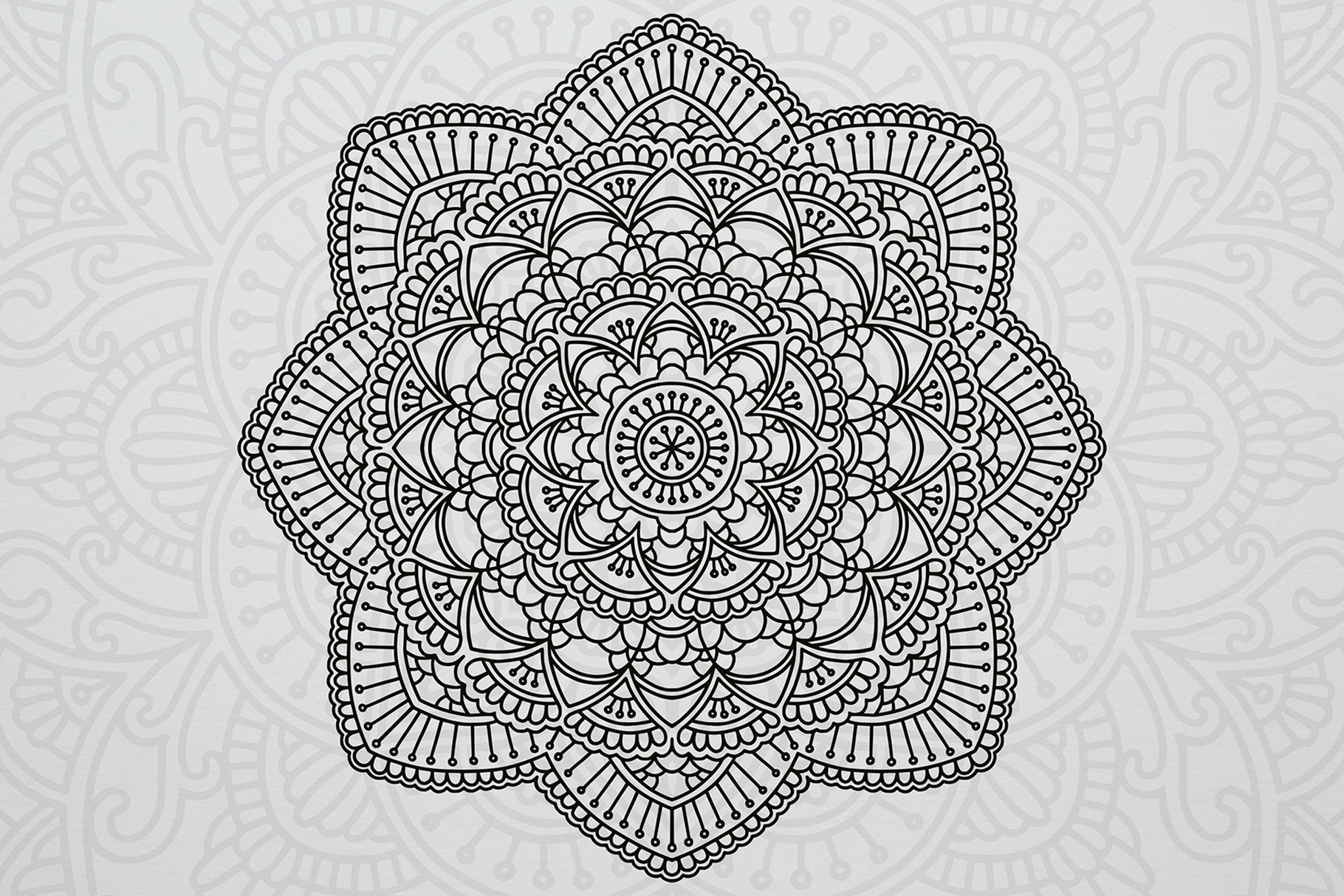 Mandalas set