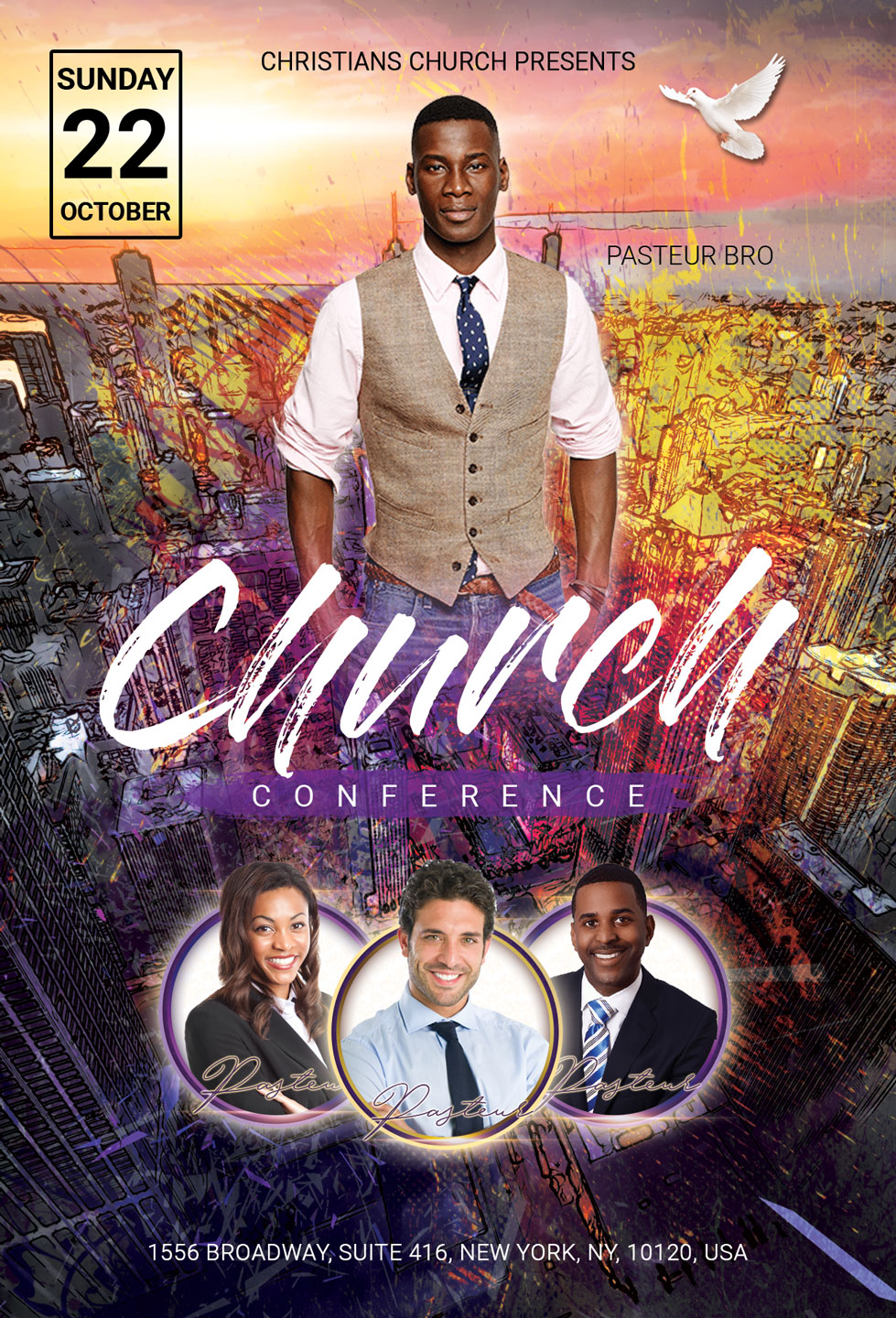 Church Conference Flyer Poster
