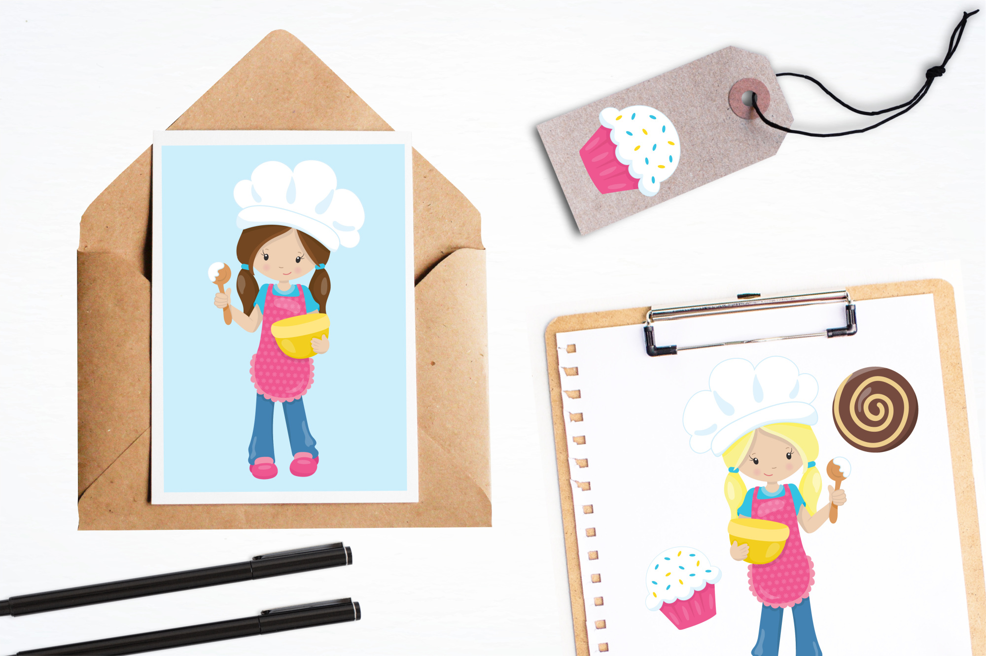 Bake Sale graphics and illustrations