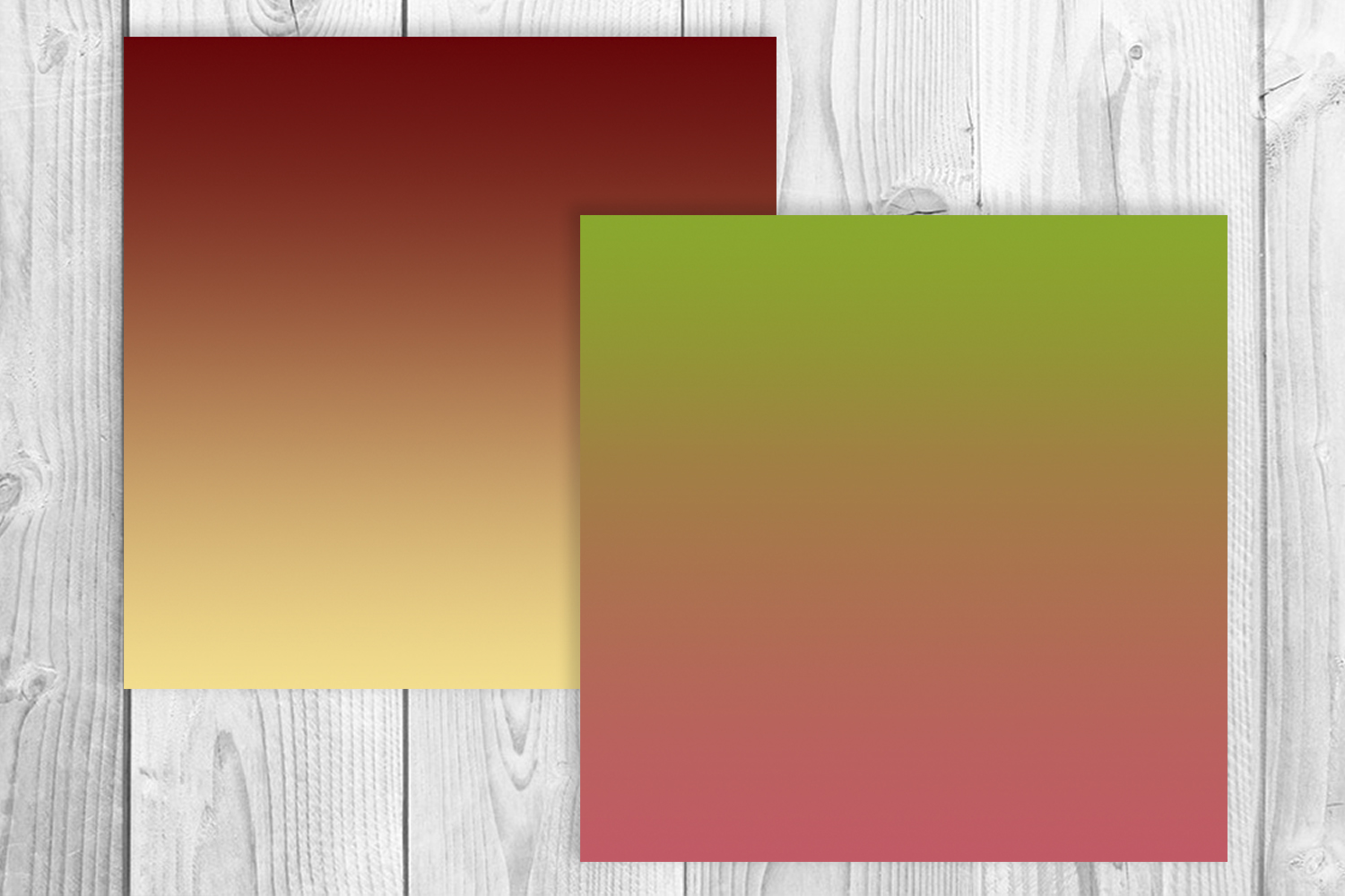 24 Colorful Ombre digital paper pack Gradient background (277242 ...