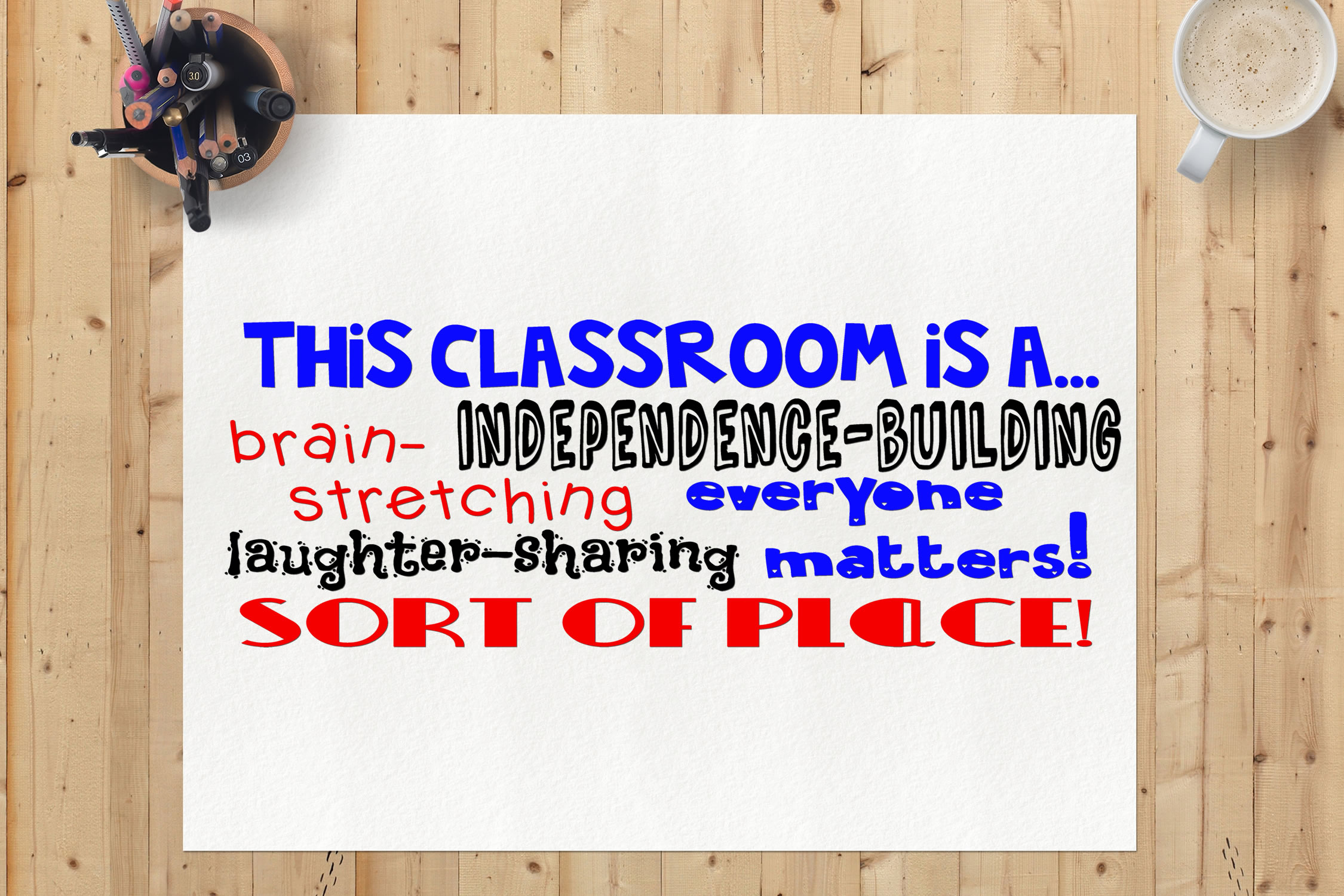 This Classroom Is svg, classroom sign cut file teacher svg (340339 ...