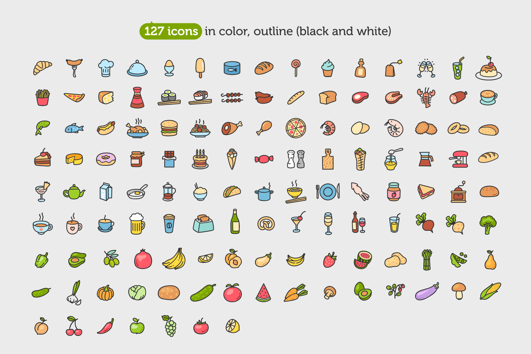 Food Icon Set