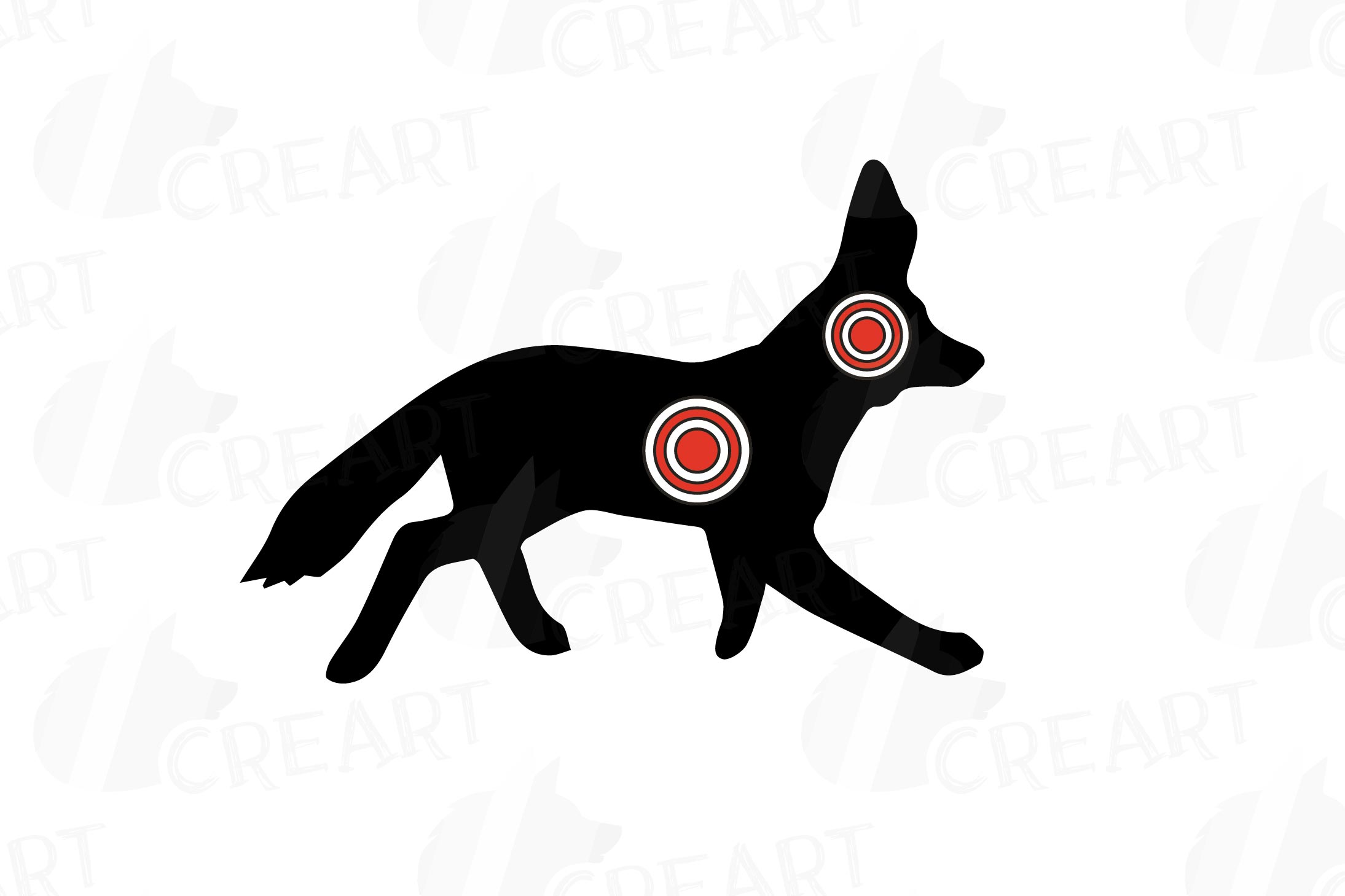 Desert Animals Shooting Targets Clip art pack with 10 design (176330 ...