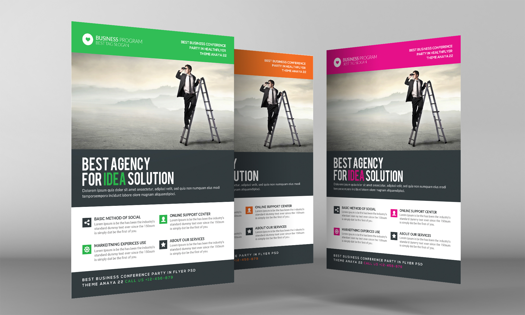 Business Analyst Flyer Template