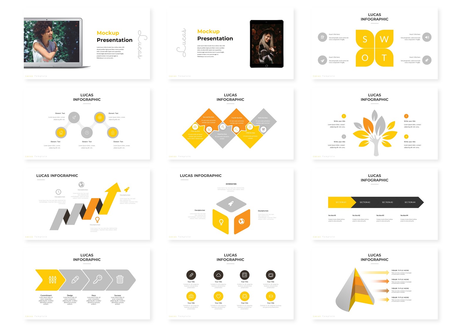 Lucas - Powerpoint Template (328908) | Presentation Templates | Design ...