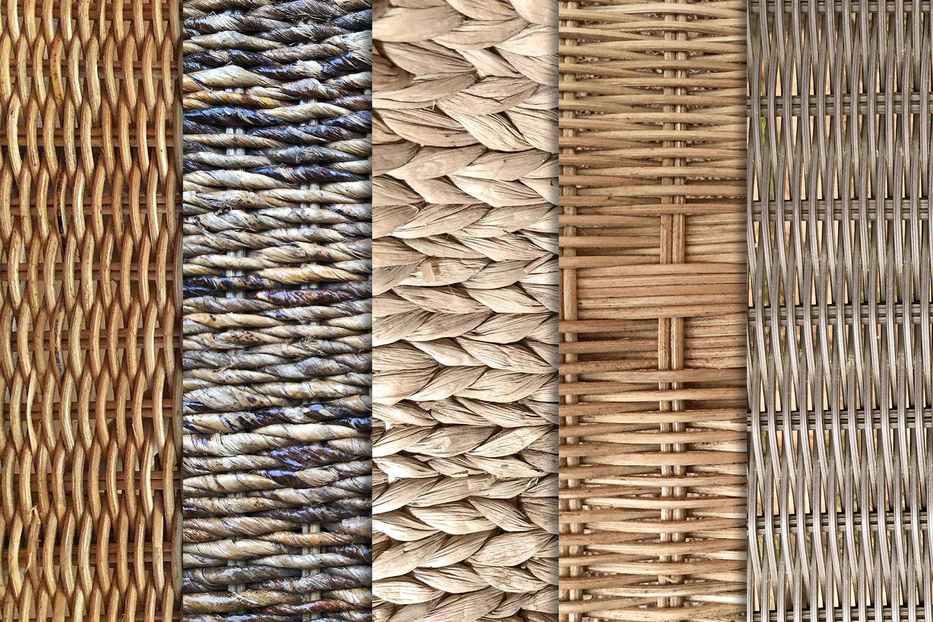 Wicker & Rattan Textures x10