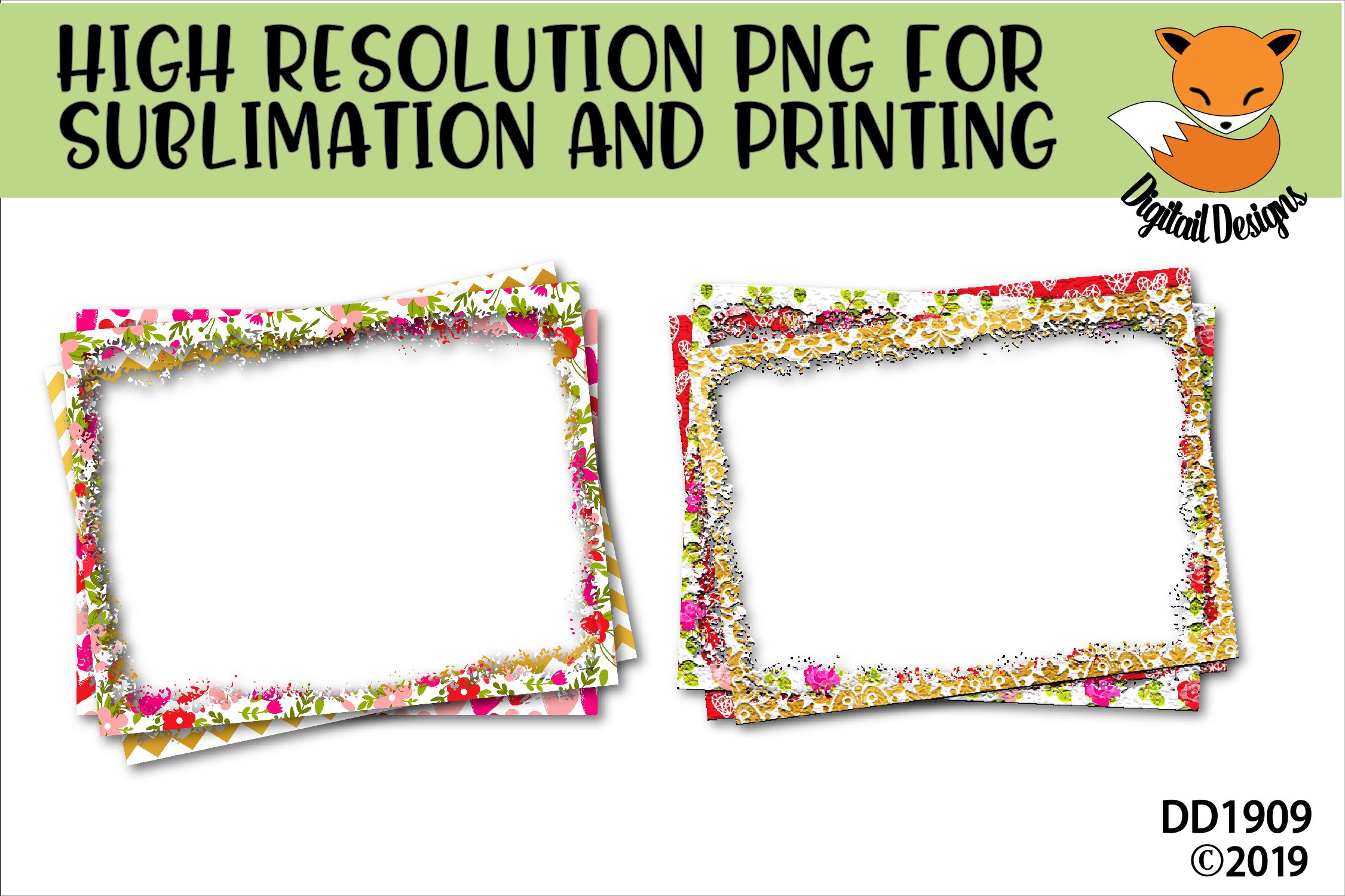 Valentine Sublimation Frames