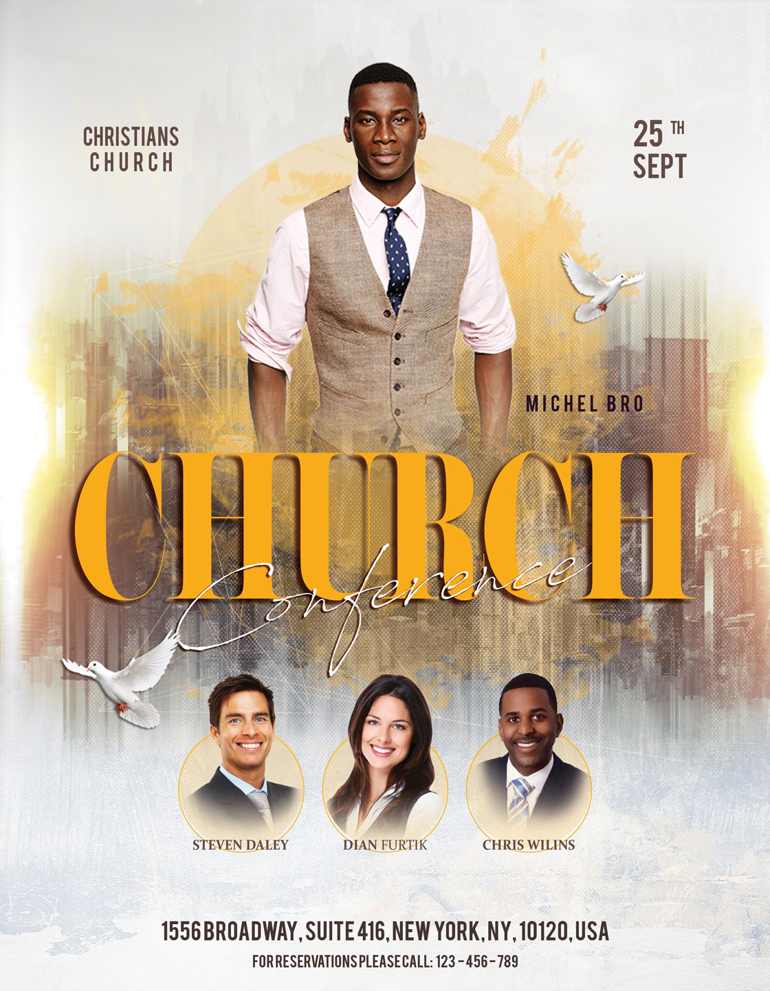 Church Conference Flyer Poster