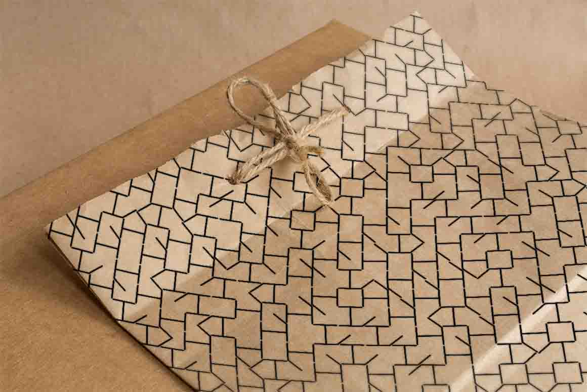 Truchet Tiles - Geometric Patterns (99773) | Patterns | Design Bundles