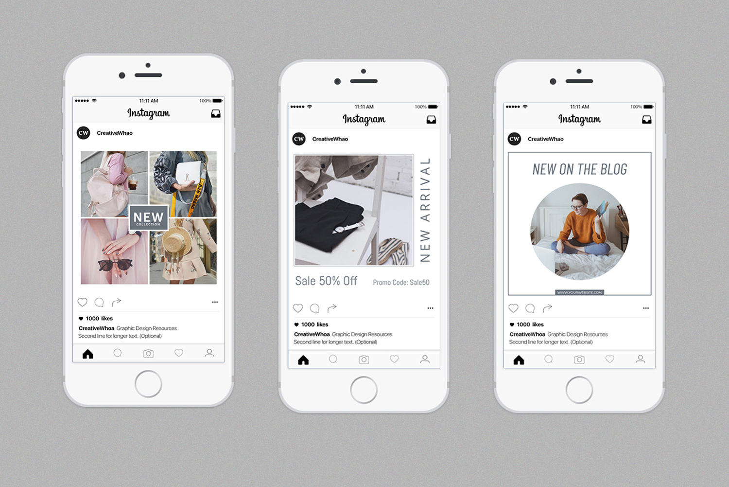 Editable Instagram Post Template Free Instagram Template By 