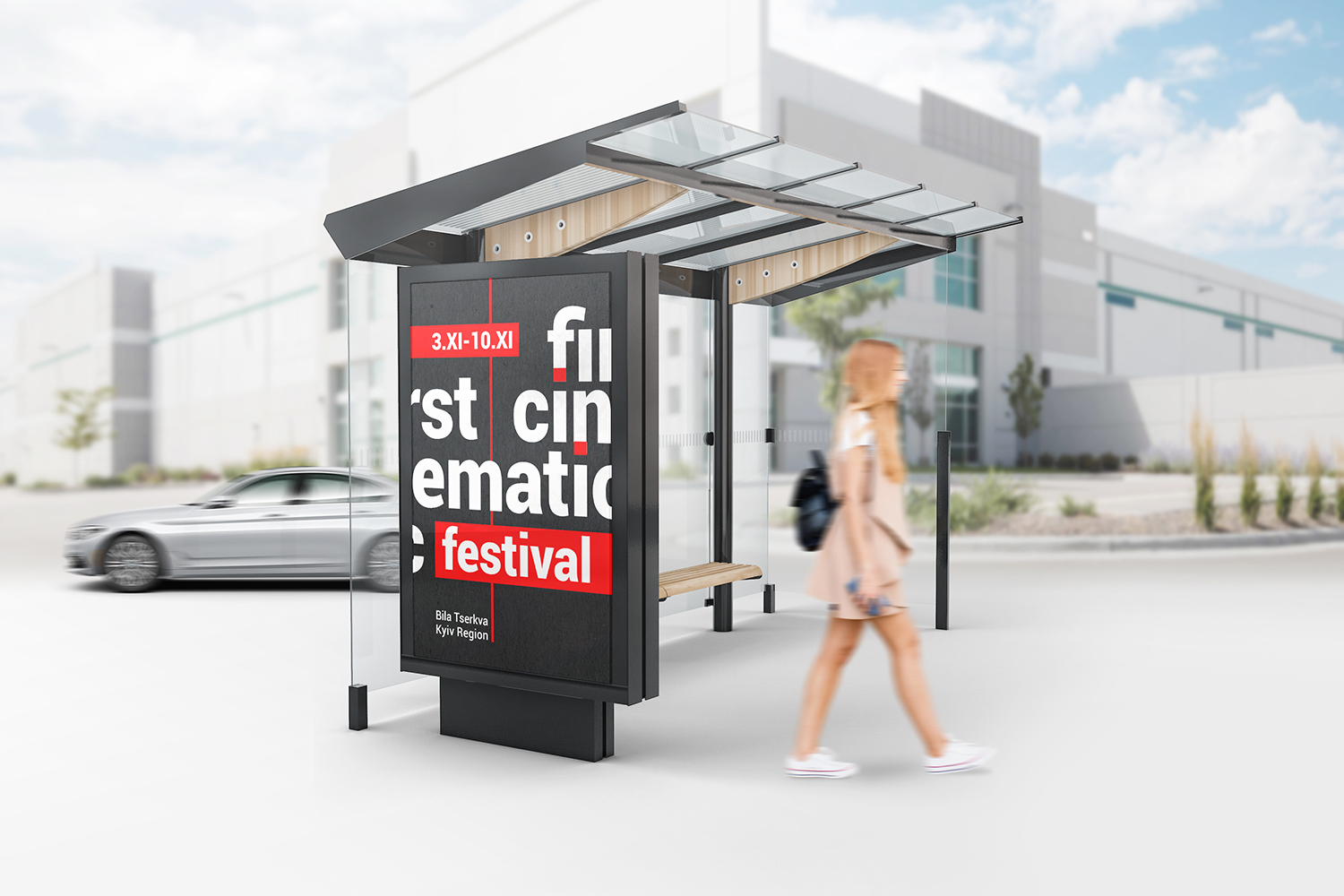 Bus Stop Lightbox Mockup (146897) | Products | Design Bundles