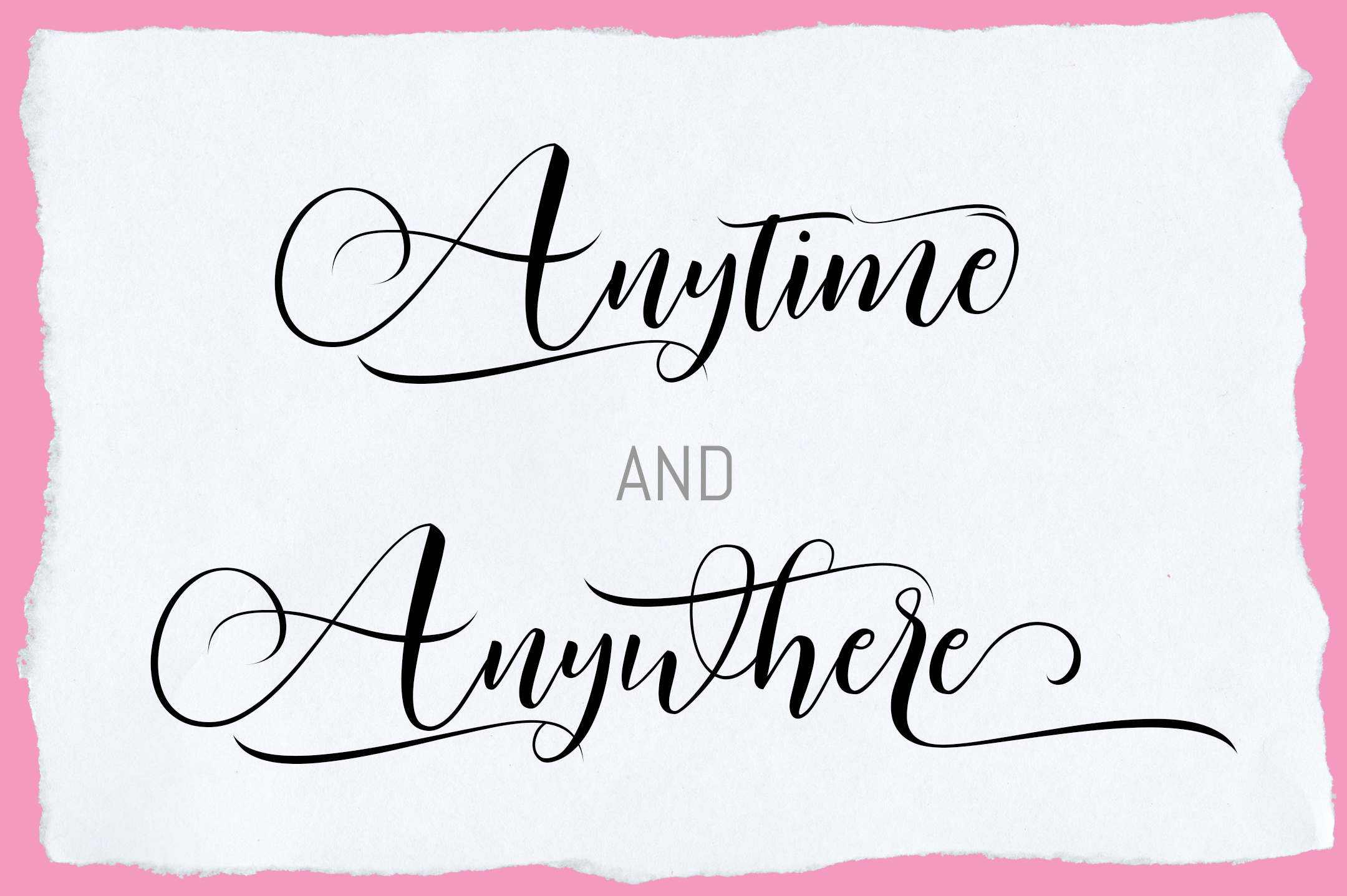 Kimberly Script (117743) | Script | Font Bundles