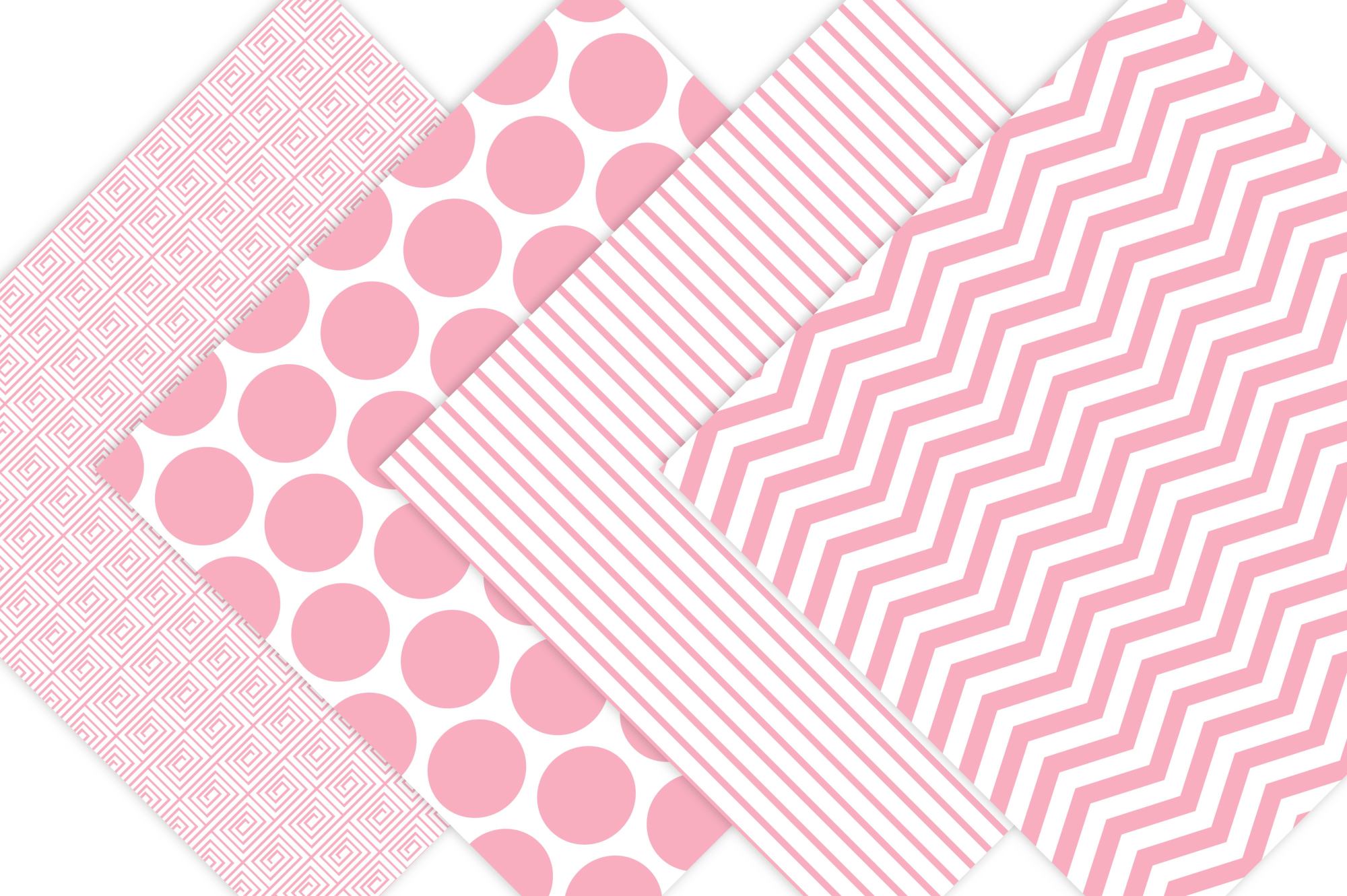 Pink Digital Paper - Light Pink