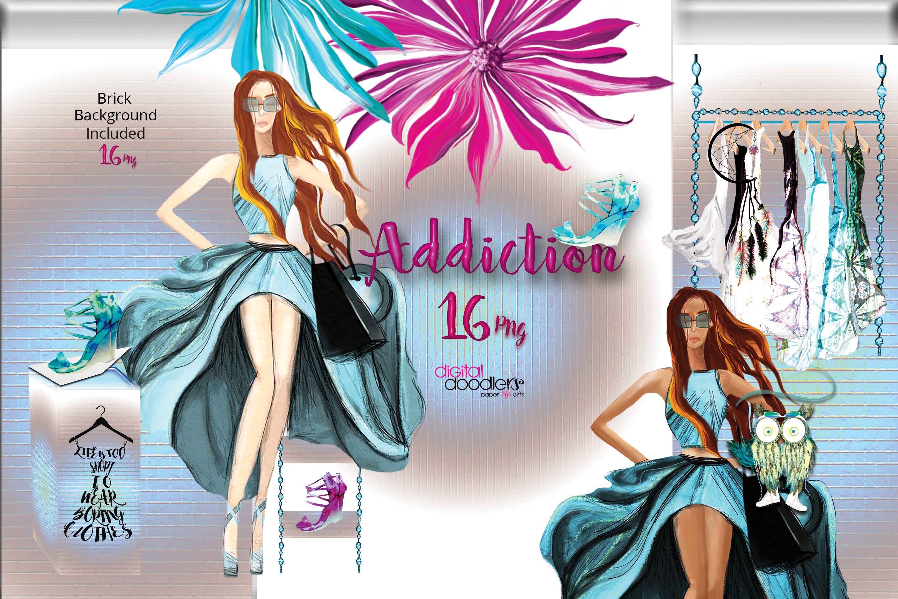 Addiction (33191) | Illustrations | Design Bundles