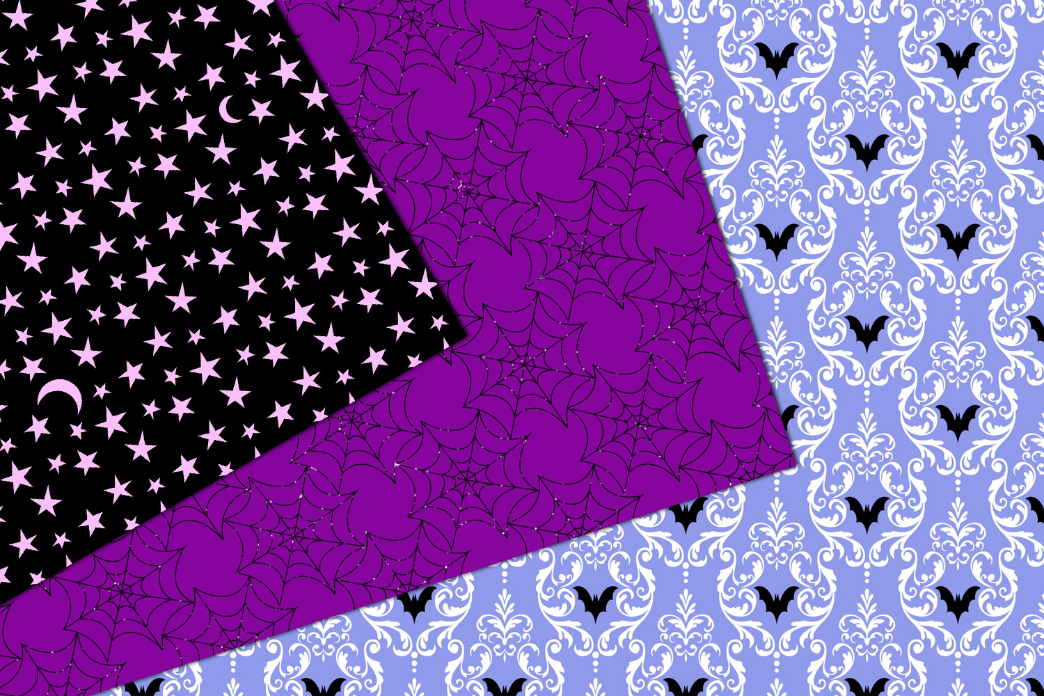 Vampire Girl Digital Paper