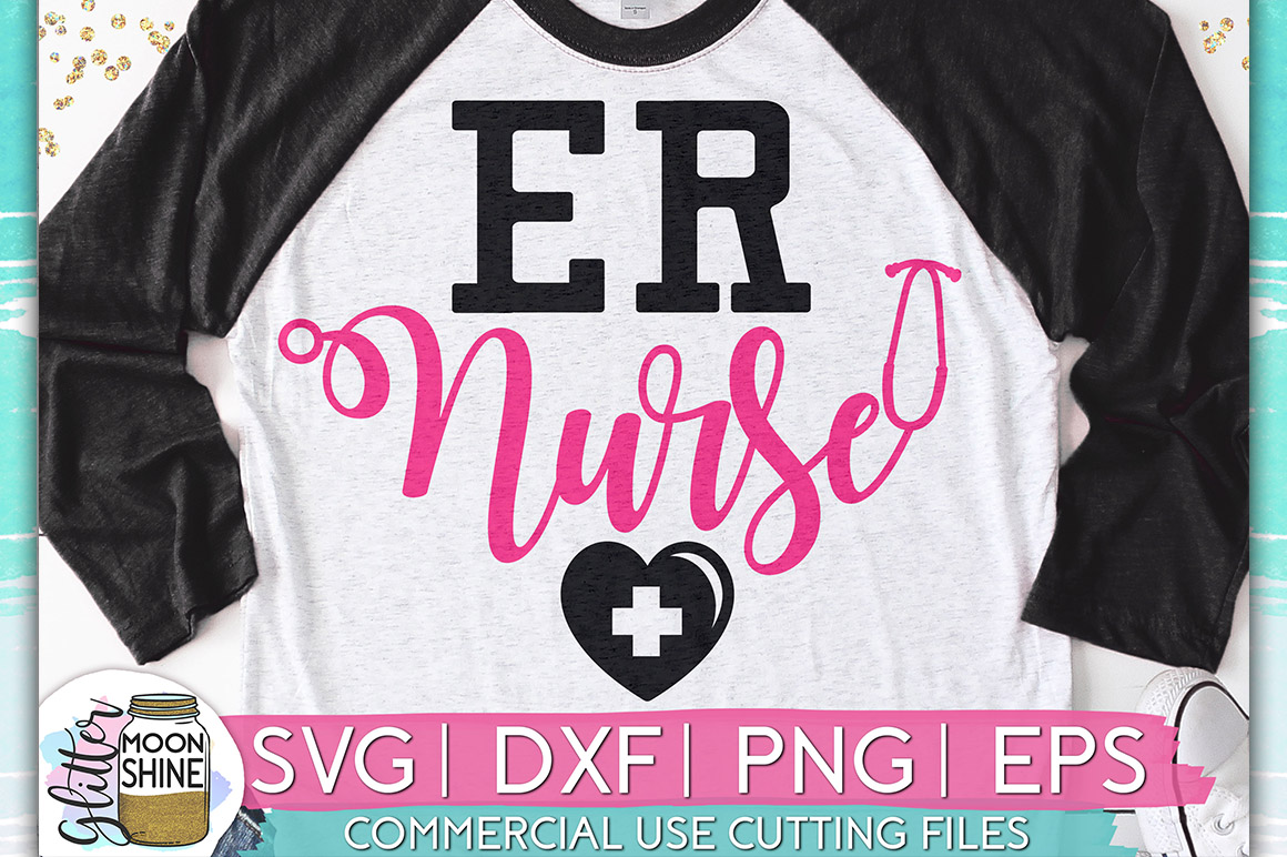 ER Nurse SVG DXF PNG EPS Cutting Files