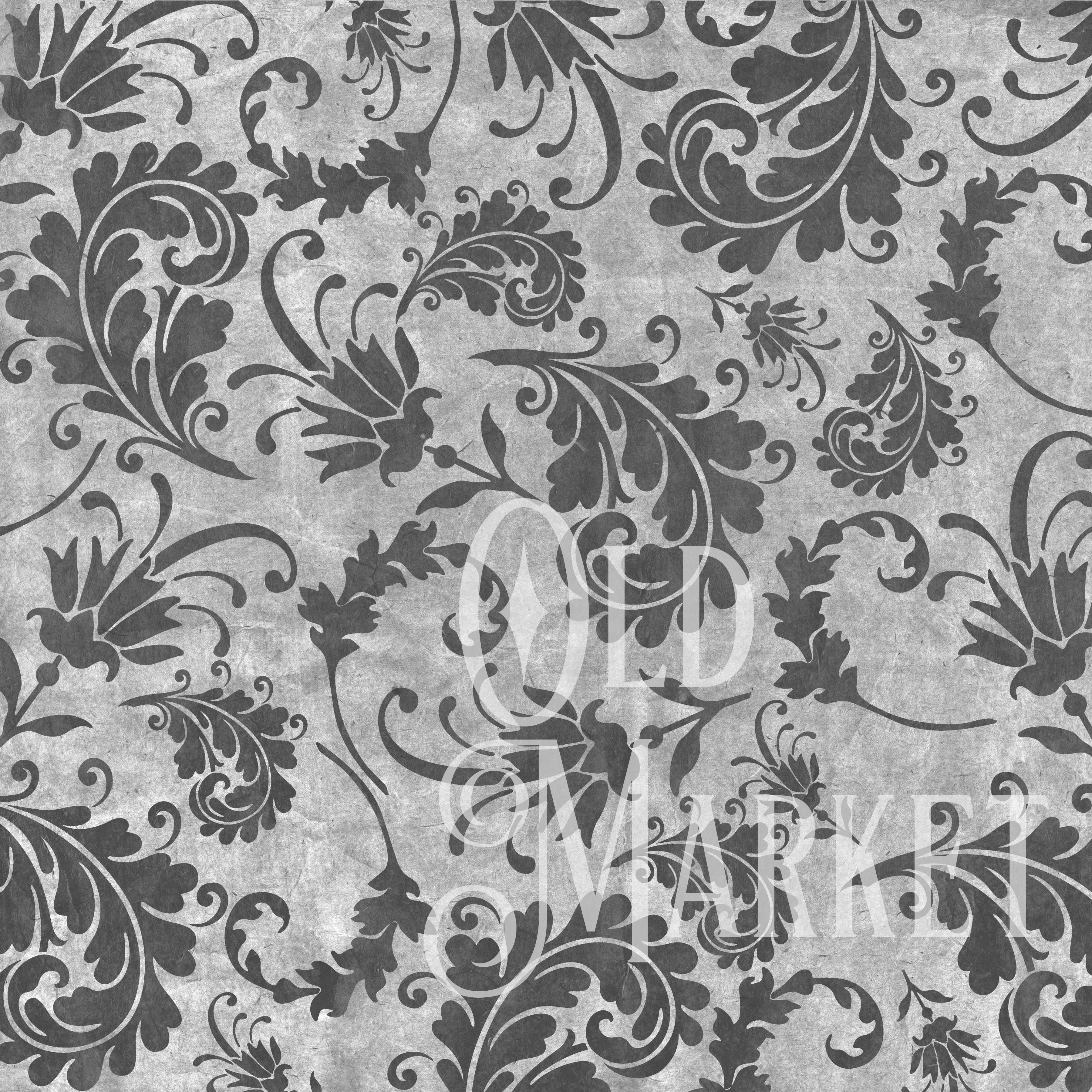 Vintage Black Digital Paper (38745) | Backgrounds | Design Bundles