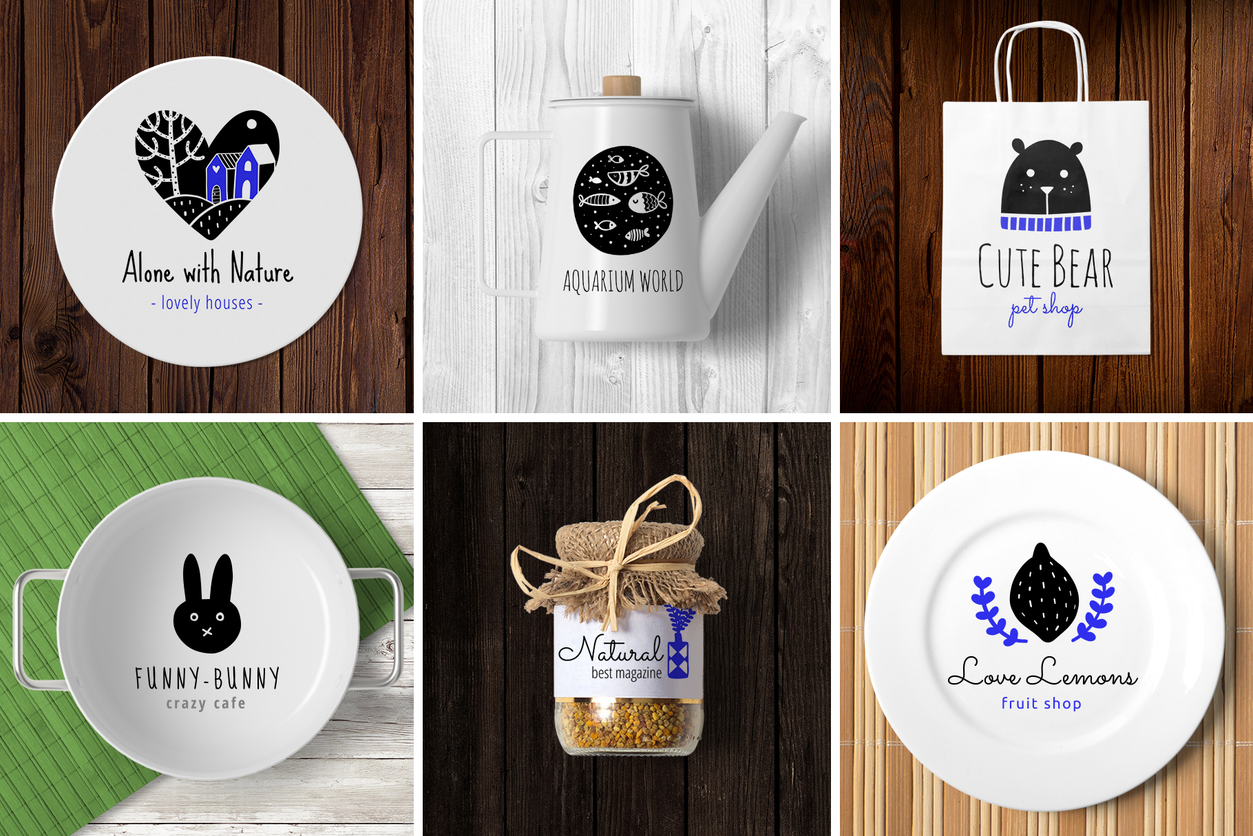 60 Logo Templates - Branding Kit