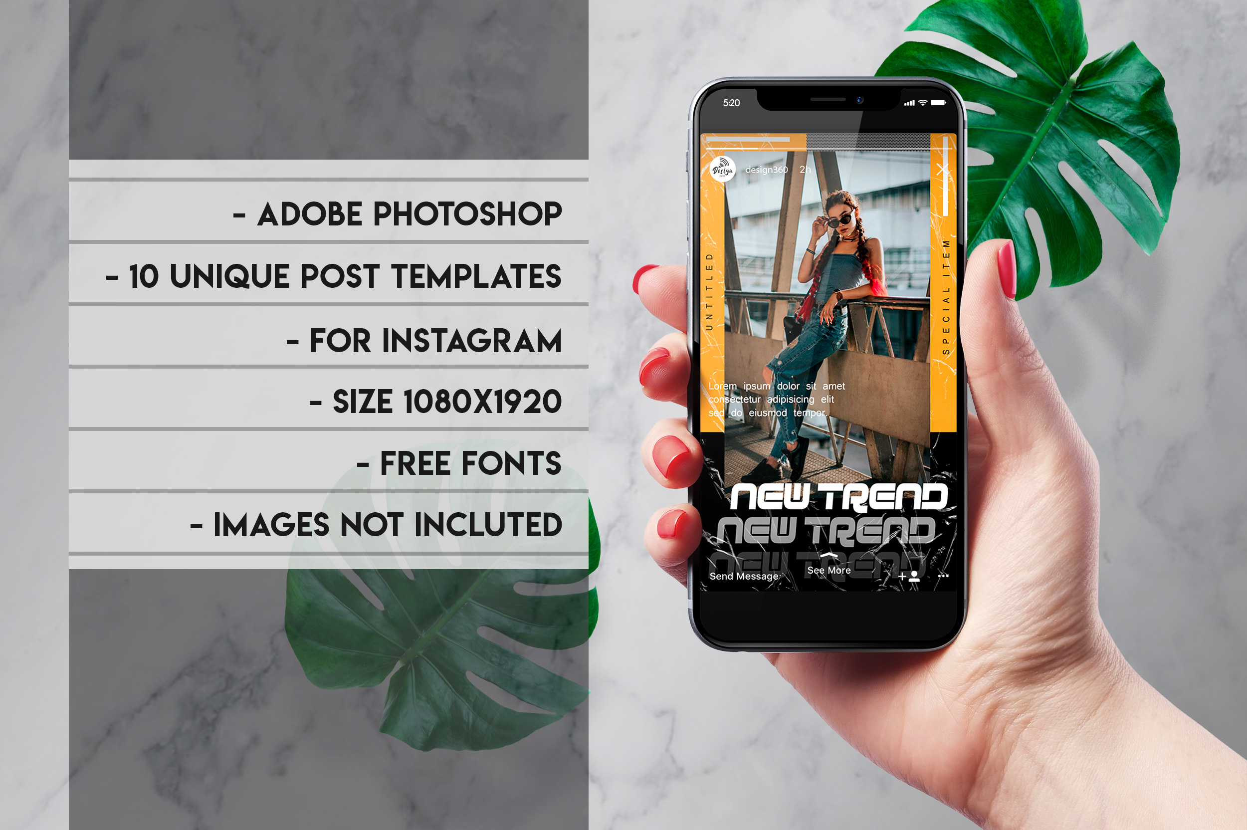 10 instagram story template