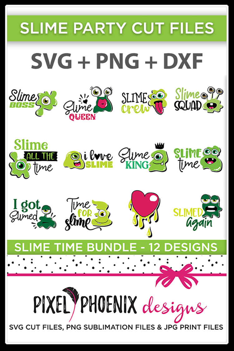 Slime Time SVG Bundle