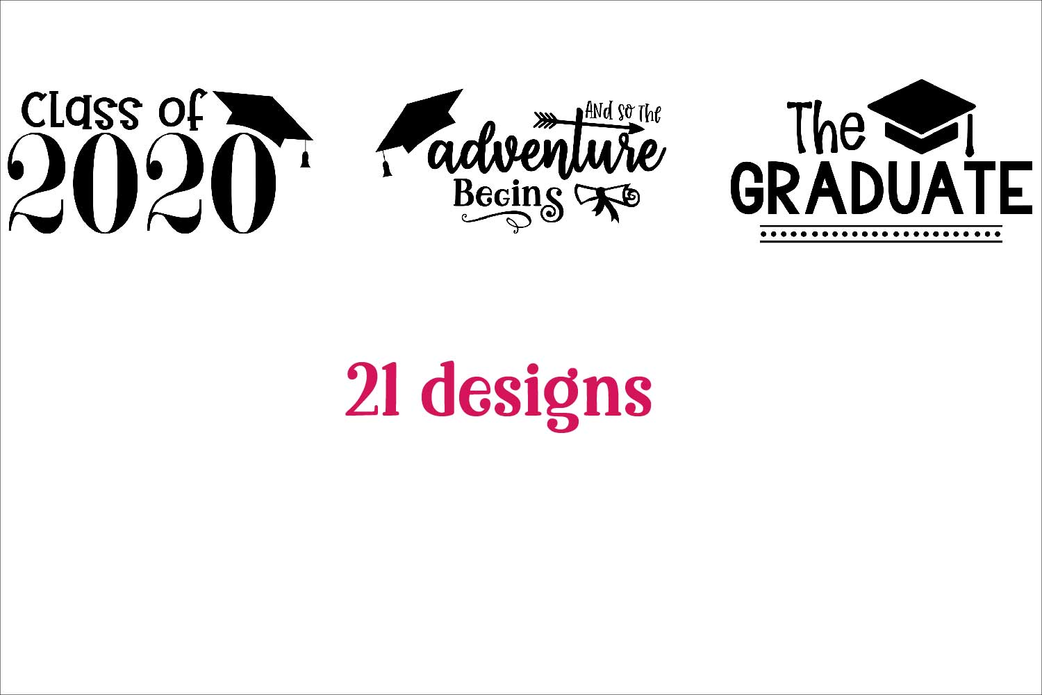 Graduation BUNDLE - svg cut files (424848) | SVGs | Design Bundles