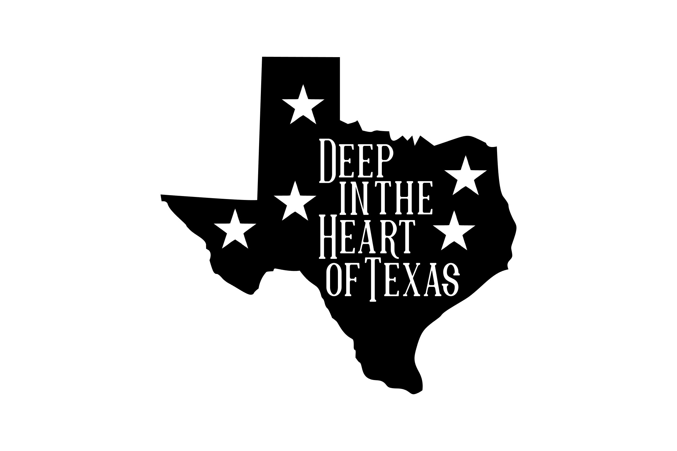 Deep in the Heart of Texas - SVG PNG EPS (148286) | Cut Files | Design ...