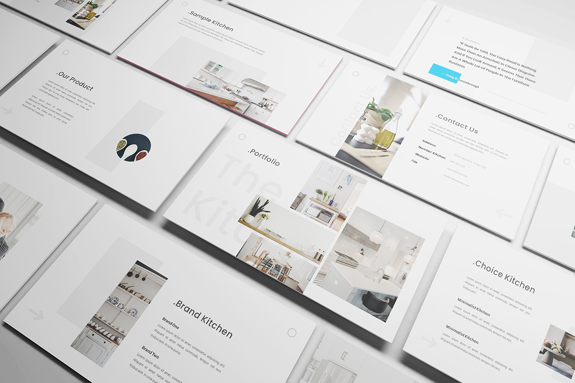 The Kitchen Powerpoint Template