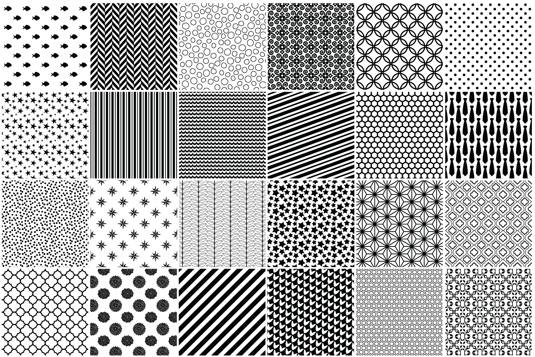 75 Patterns SVG Bundle, Background Pattern SVG Cut Files.