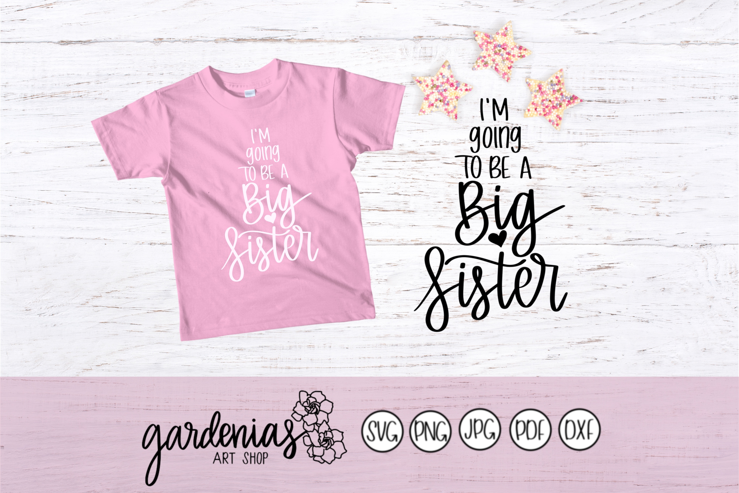 I'm going to be a Big Sister (215919) | SVGs | Design Bundles