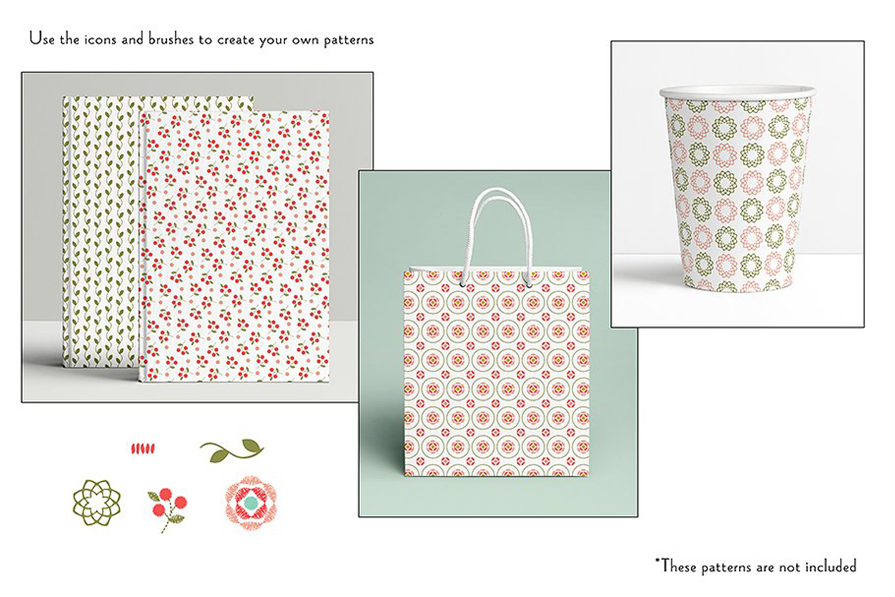 Hand Stitched Logo Graphics (150133) | Logos | Design Bundles