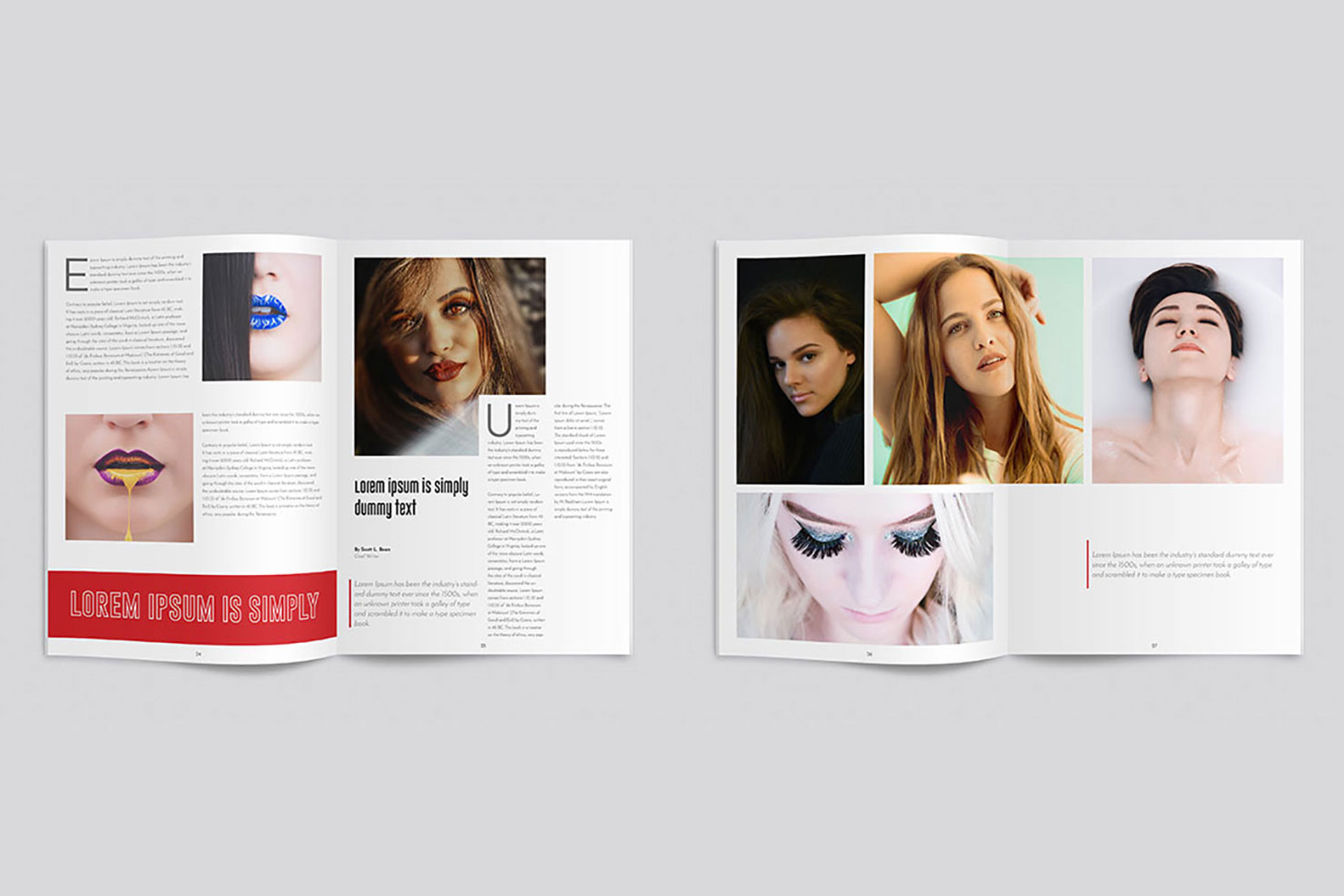 InDesign Multiple Magazine Layout